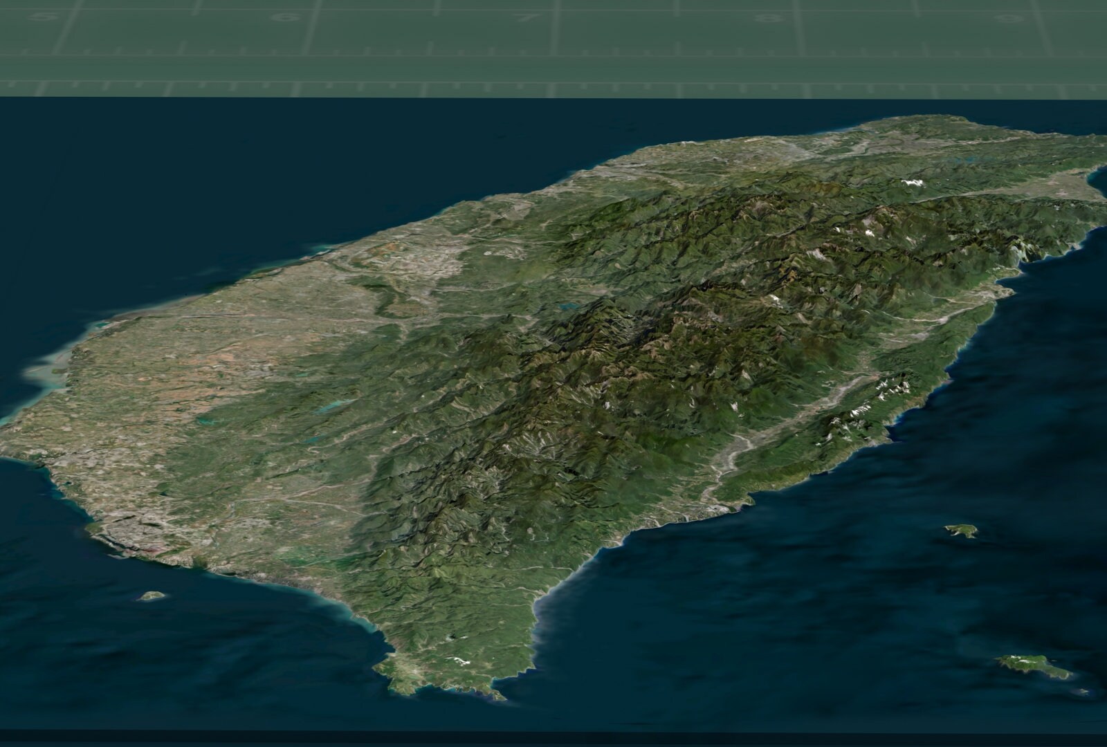 Taiwan Island 3D Print STL Map - Etsy