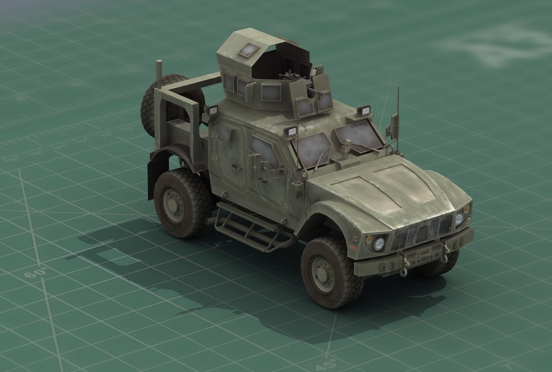 JLTV MRAP Jeep 3D Print STL Model - Etsy Canada