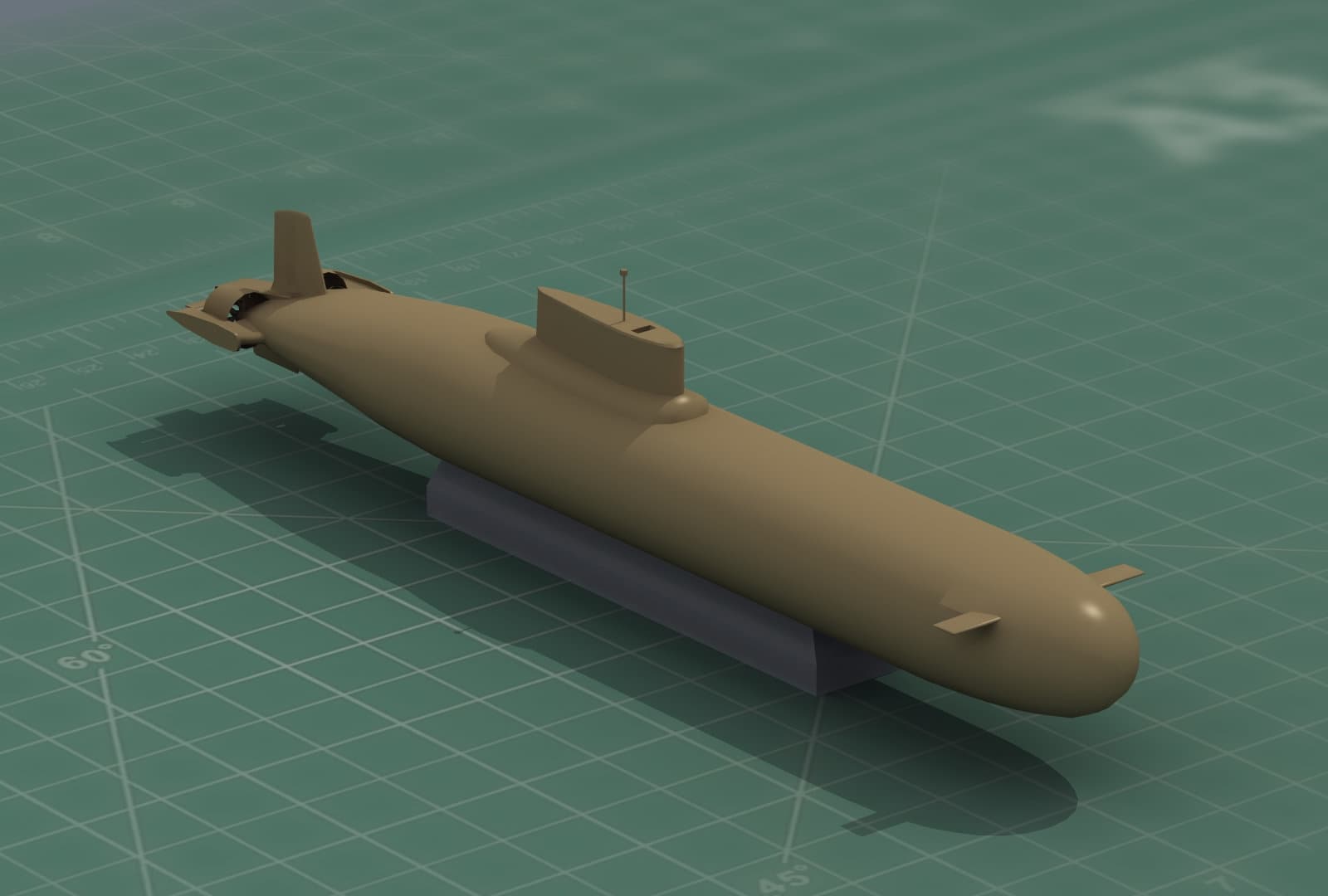 Typhoon Russian Nuclear Ballistic Missile Submarine 3D Print Model - Etsy