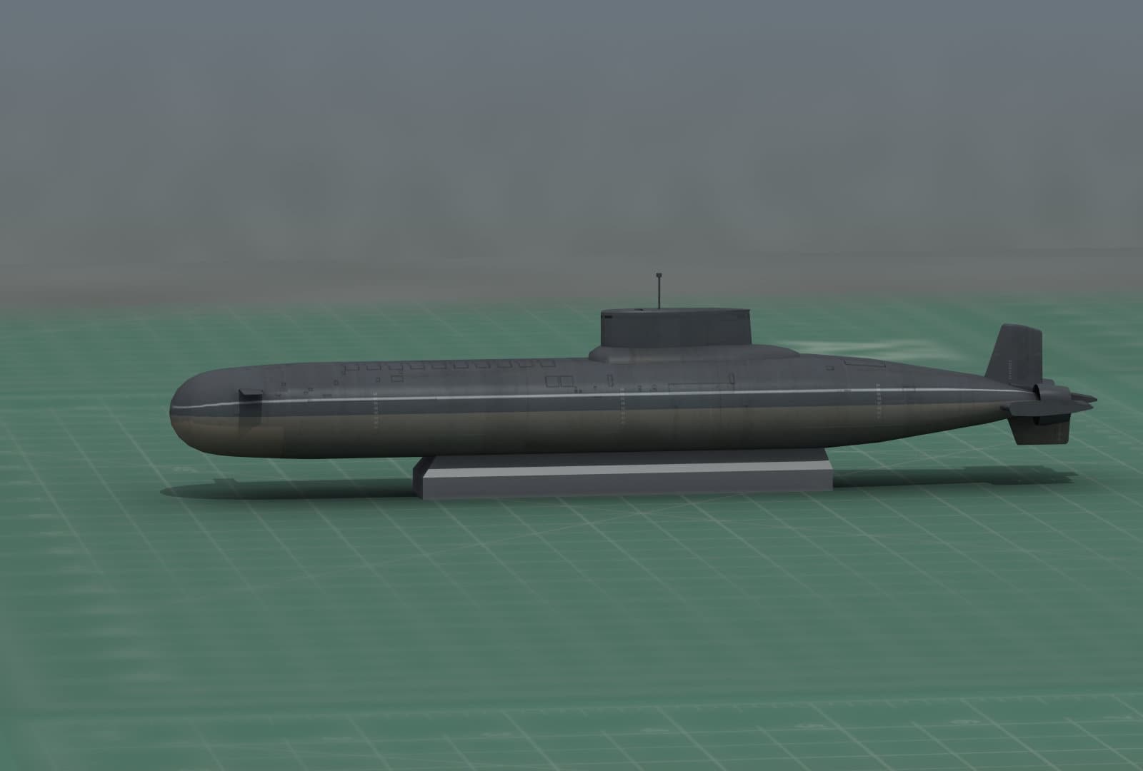 Typhoon Russian Nuclear Ballistic Missile Submarine 3D Print Model - Etsy
