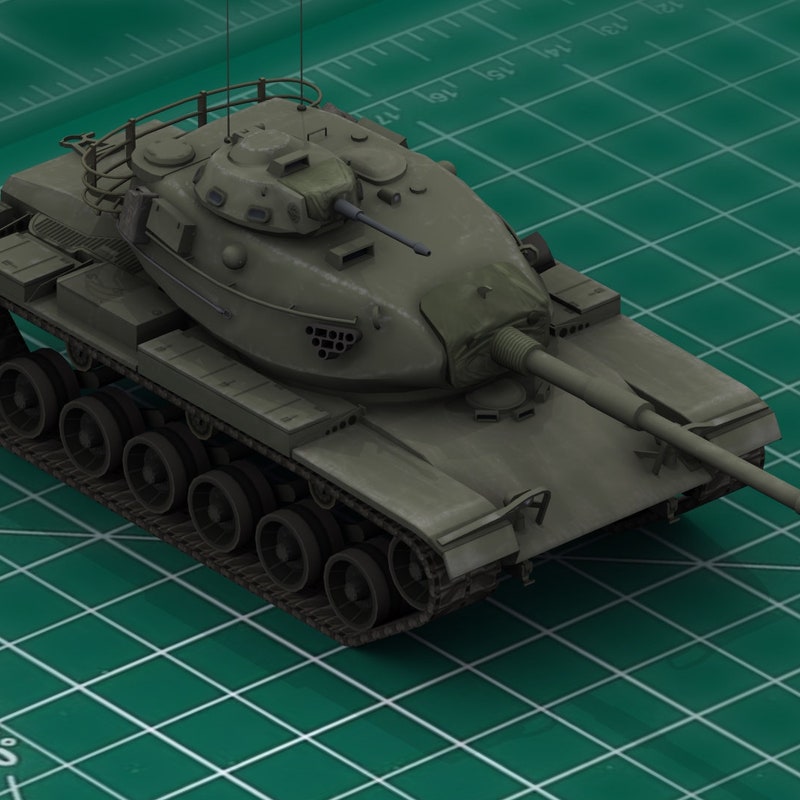 M60 Tank Print - Etsy