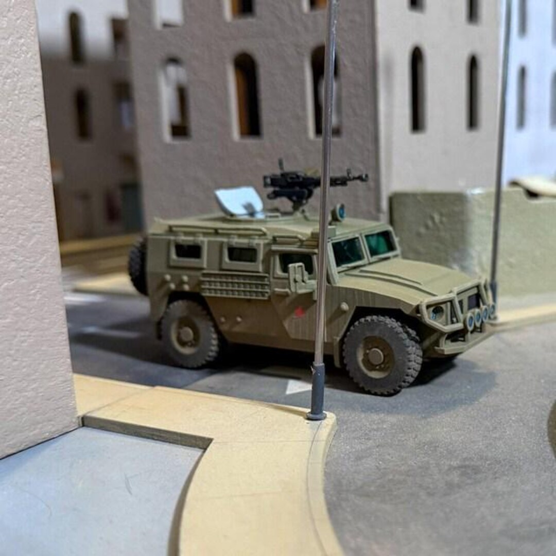 GAZ Tigr 4x4 Armored Dshk Car 3D Printer STL Model - Etsy