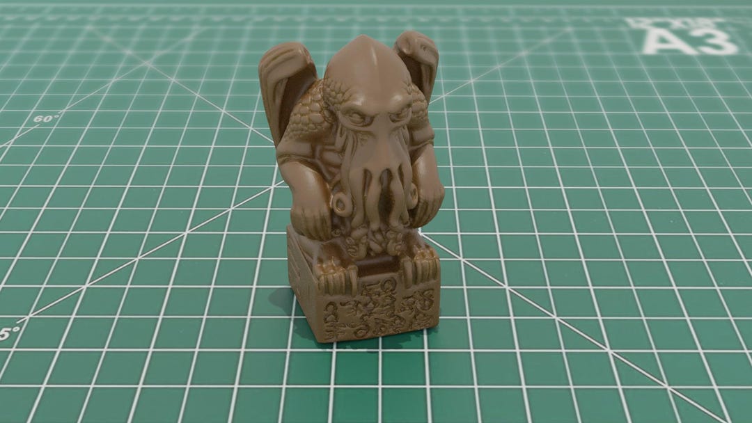 Cthulhu Statue Lovecraft STL 3MF 3D Print Model File - Etsy