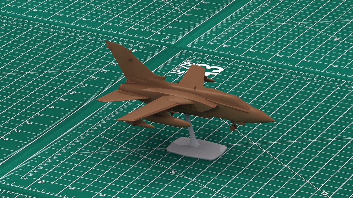 Tornado Jet 3D Model Kit - Etsy