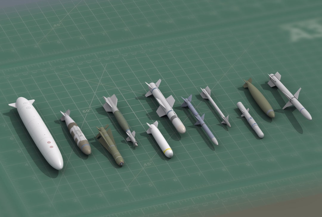 Aircraft Weapons 3D Prints - Etsy