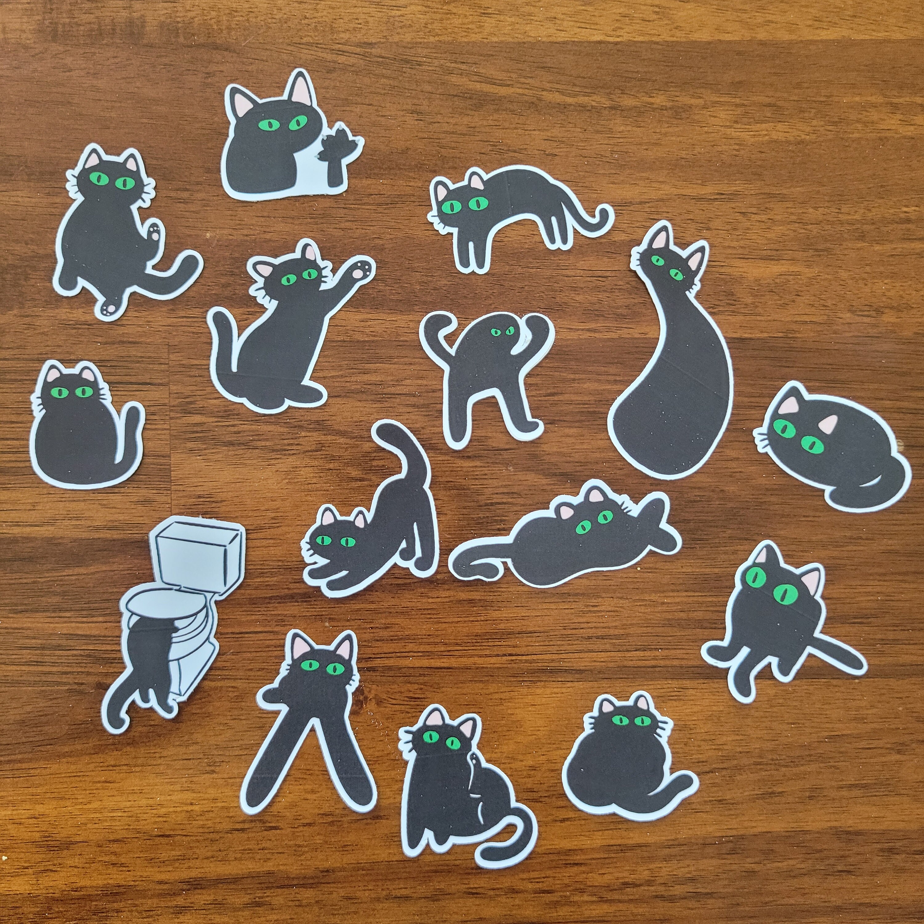 IN STOCK Trigun Waterproof Stickers Matte Texture Sheet of 15 Kuroneko ...