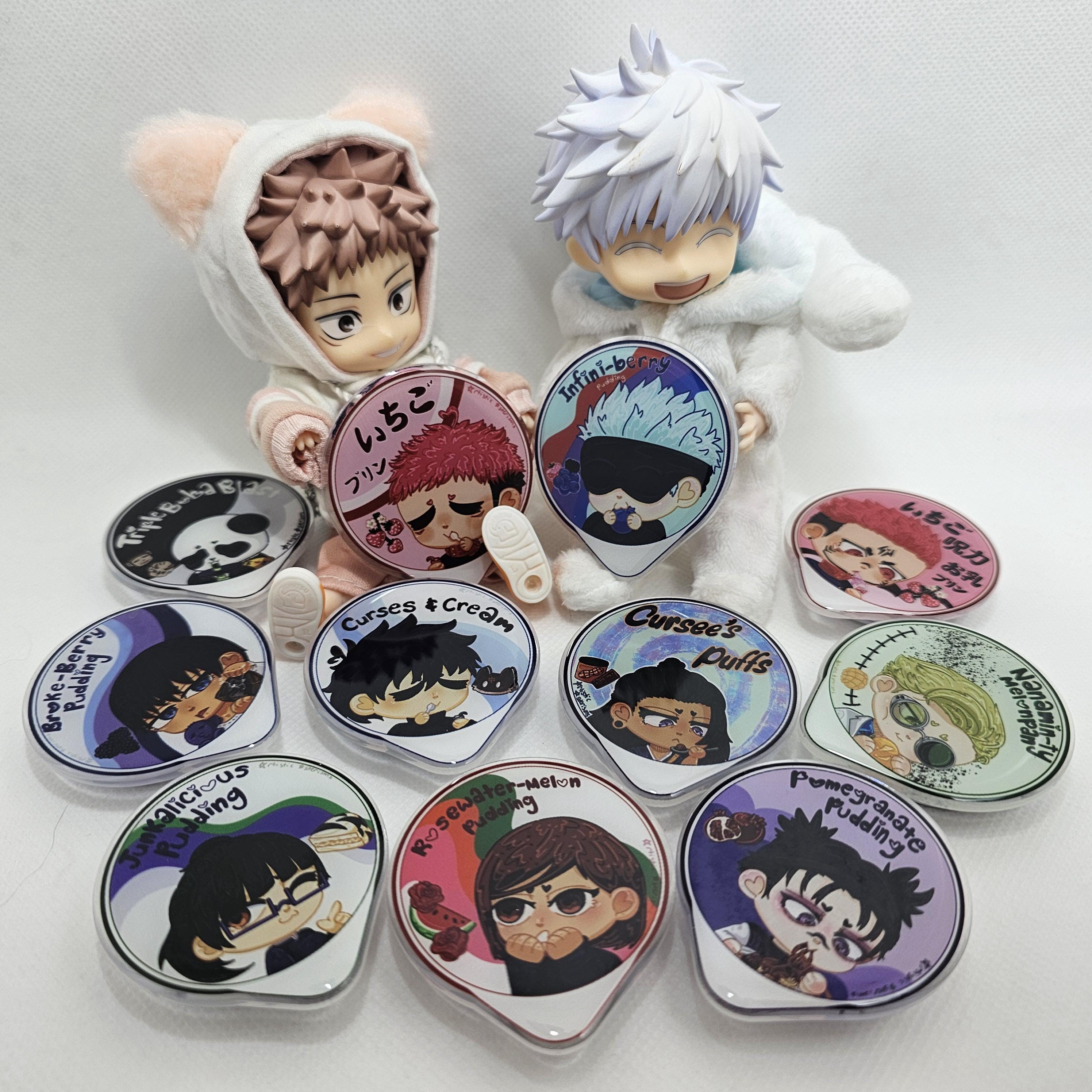 Sorcerer Anime Jujutsu Phone Grips Itafushi Nobamaki Satosugu Nanago ...