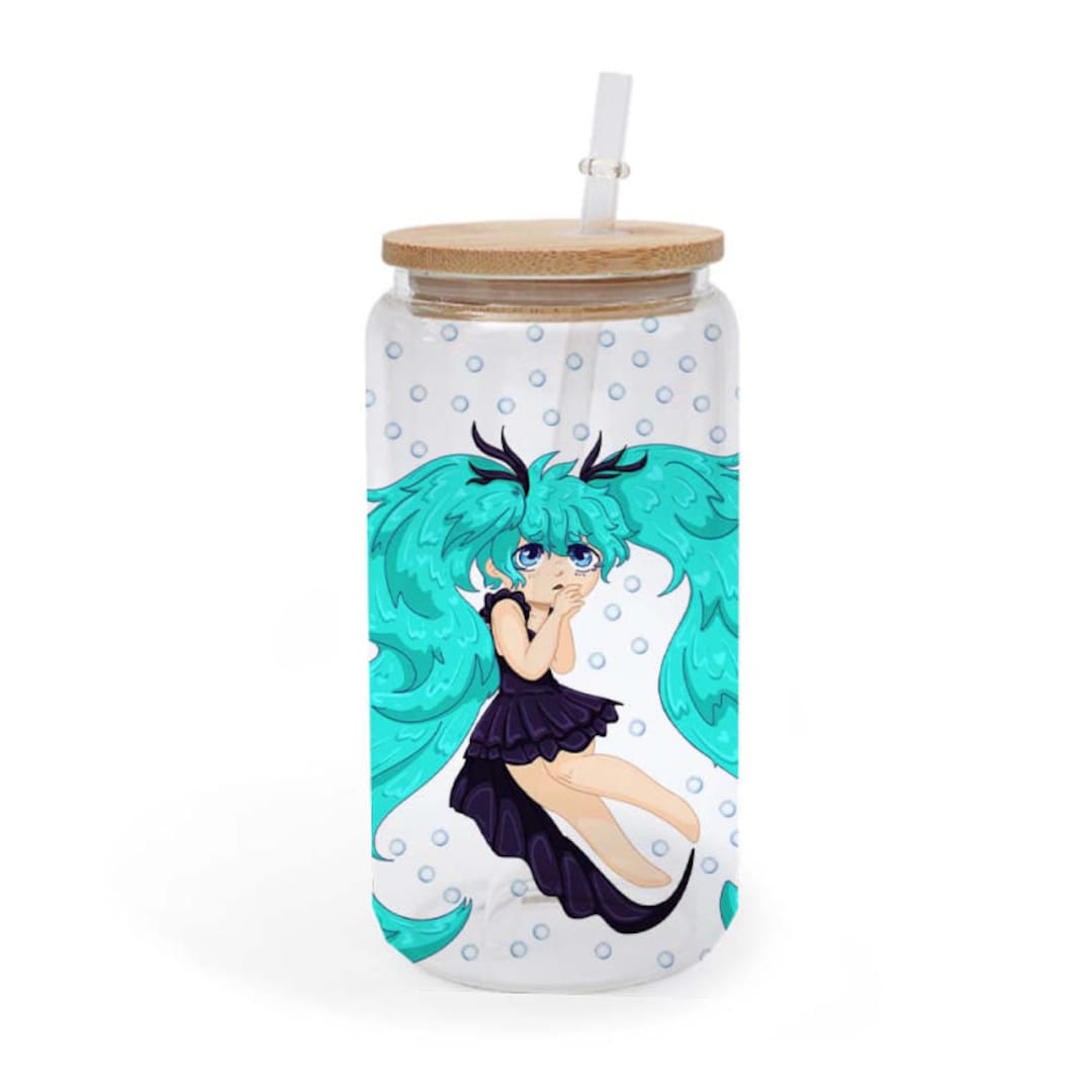 PREORDER Deep Sea Girl Hatsune Miku Boba Tumbler Cup Vocaloid Manga ...