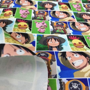 Anime Fabric - Cartoon Twill Fabric - Fine Canvas Fabric - Quilting ...