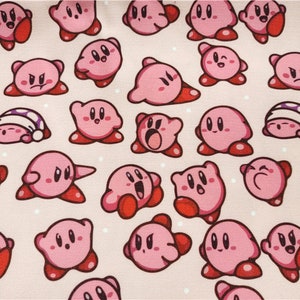 Kirby Fabric - Cartoon Twill Fabric - Fine Canvas Fabric - Quilting ...