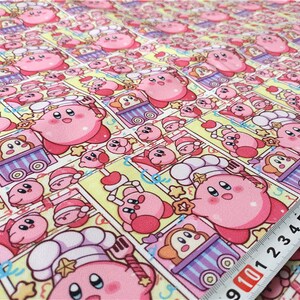 Kirby Fabric - Cartoon Twill Fabric - Fine Canvas Fabric - Quilting ...