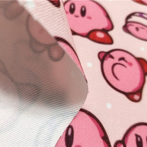 Kirby Fabric - Cartoon Twill Fabric - Fine Canvas Fabric - Quilting ...