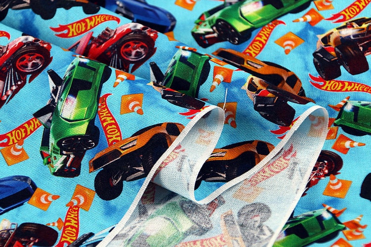 Hot Wheels Car Fabric Cartoon Fabric 100% Cotton Fabric - Etsy
