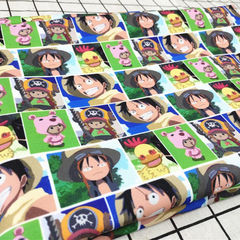 Anime Fabric - Etsy