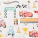Disney Pixar Cars Fabric - Lightening Mcqueen Fabric - Cartoon Fabric ...