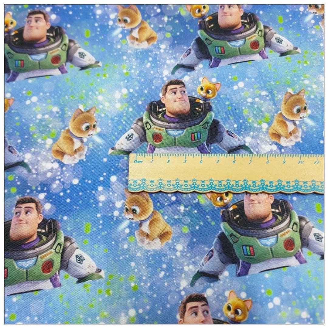 Disney Toy Story Fabric Toy Story Buzz Fabric Cartoon Fabric 100% ...
