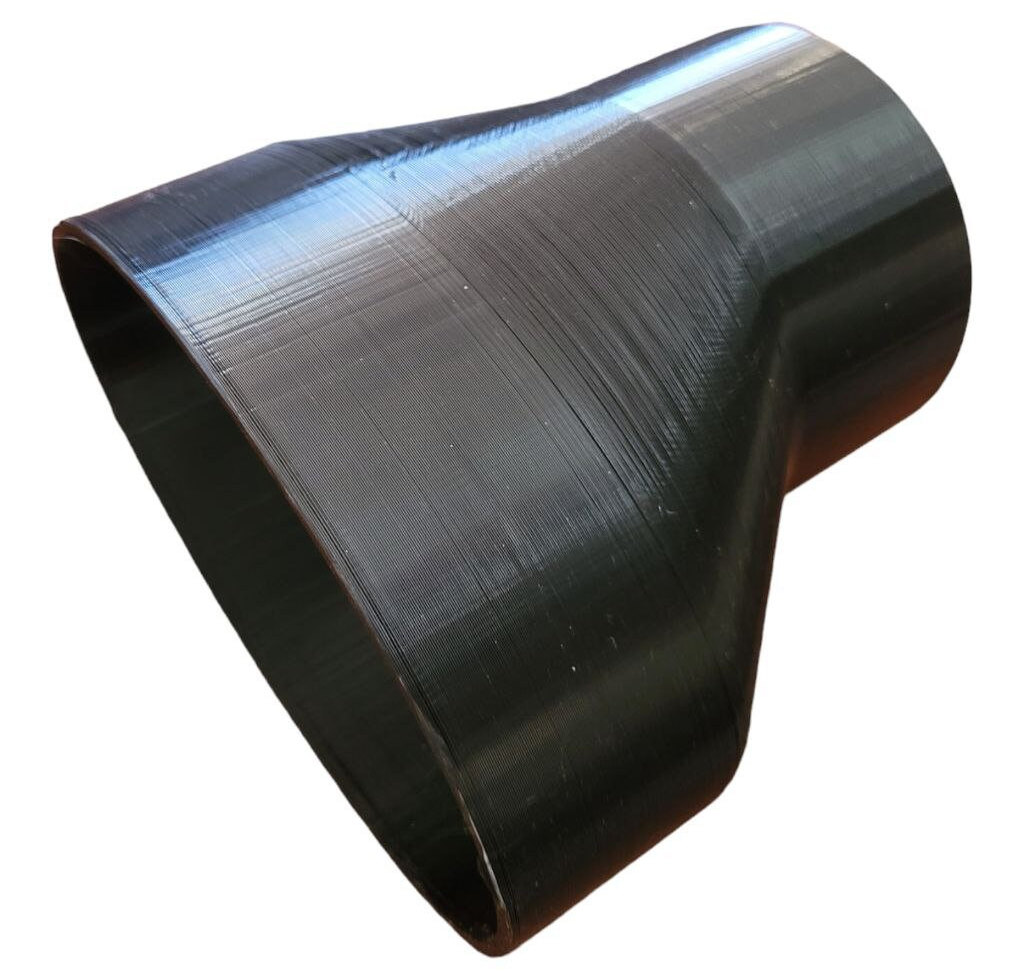 4 Inch Oval to 3 Inch Round Bathroom Fan Duct Reducer for Panasonic - Etsy