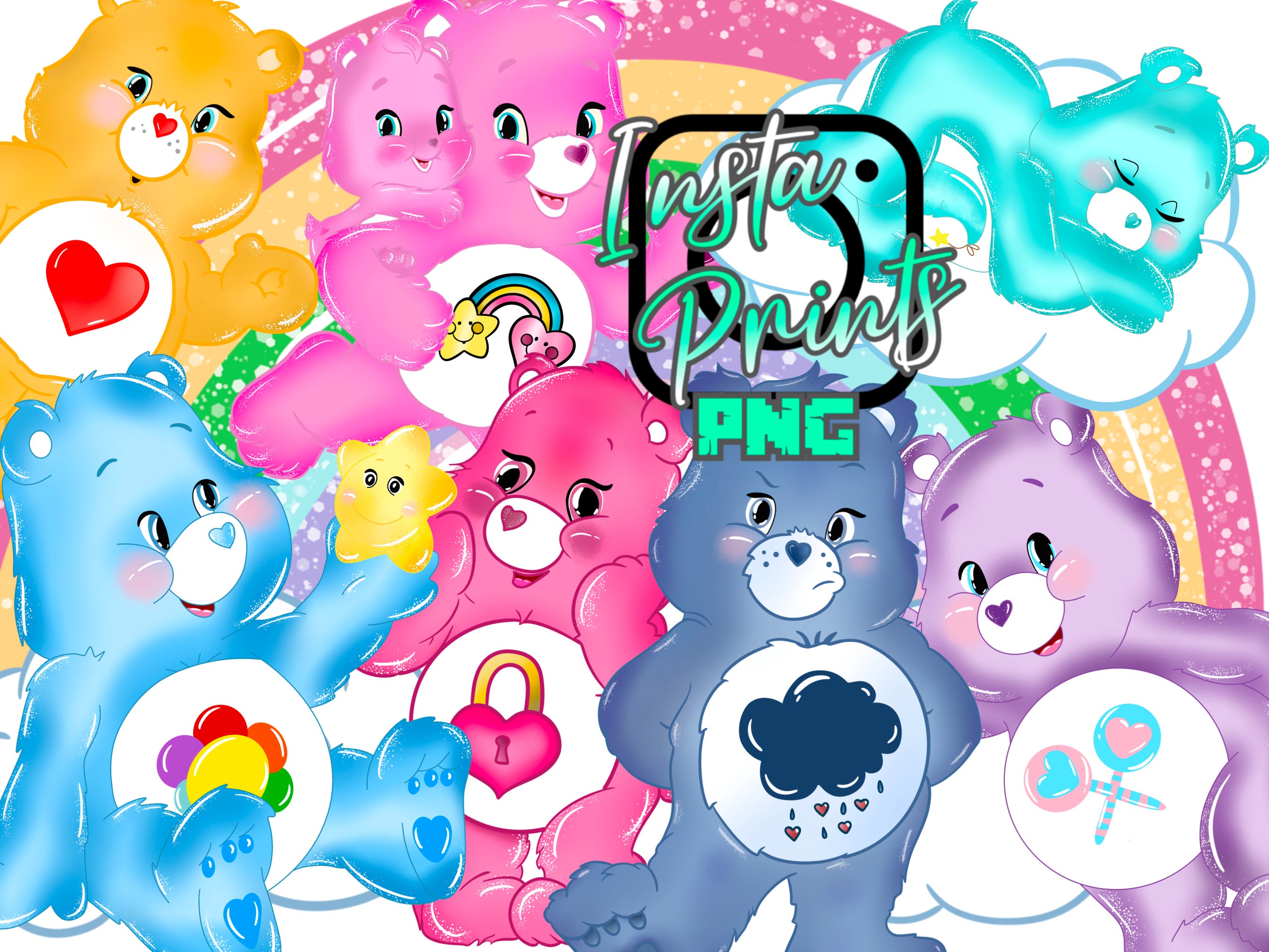 Pink Care Bear Wallpapers