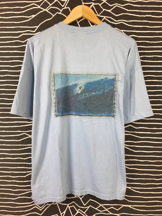 Vtg 90s Aaron Chang Surfing Photographer Fine Art Tee… - Gem