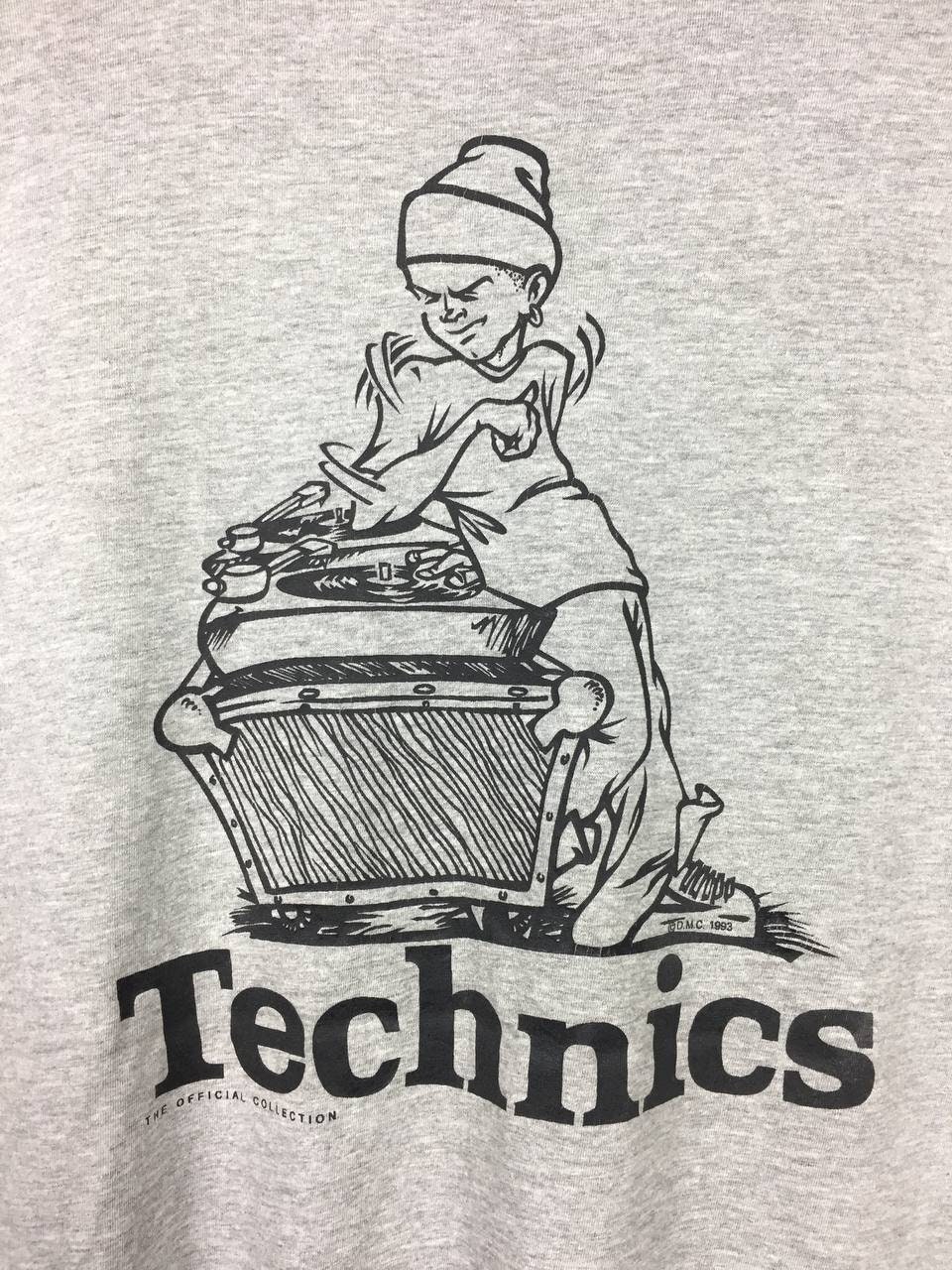 Vtg Technics the Official Collection DMC DJ Rap Tee / Hip Hop 90s ...