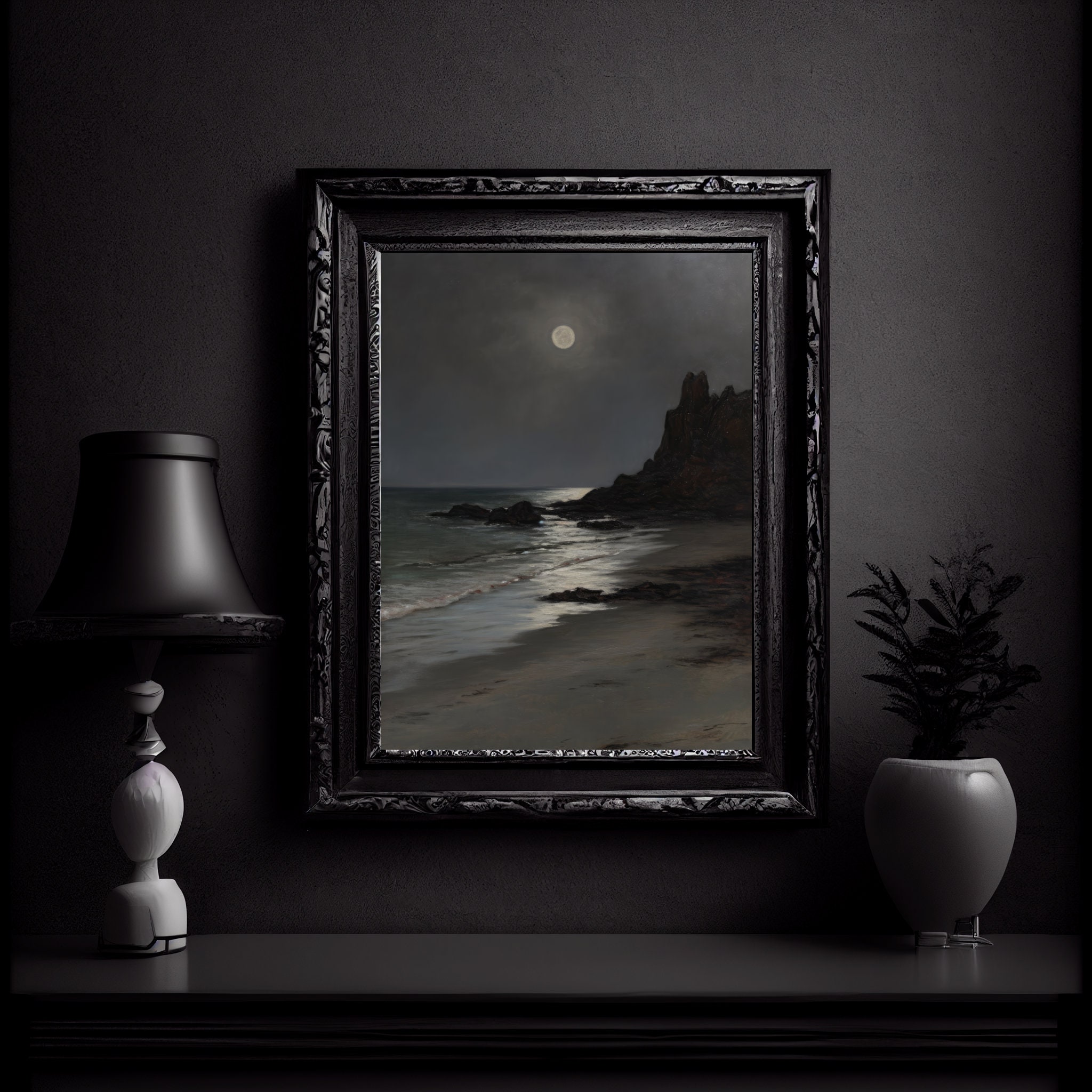 Dark Academia Wall Decor | Gothic Wall Art Bundle | Dark Wall Art Decor ...