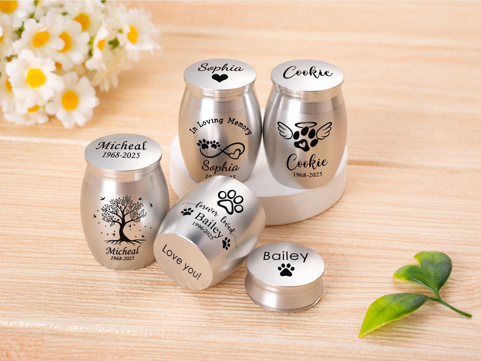 Cremation Urn, Urn for Ashes, Mini Urn, Funeral Urn, Custom Ash Keeper ...