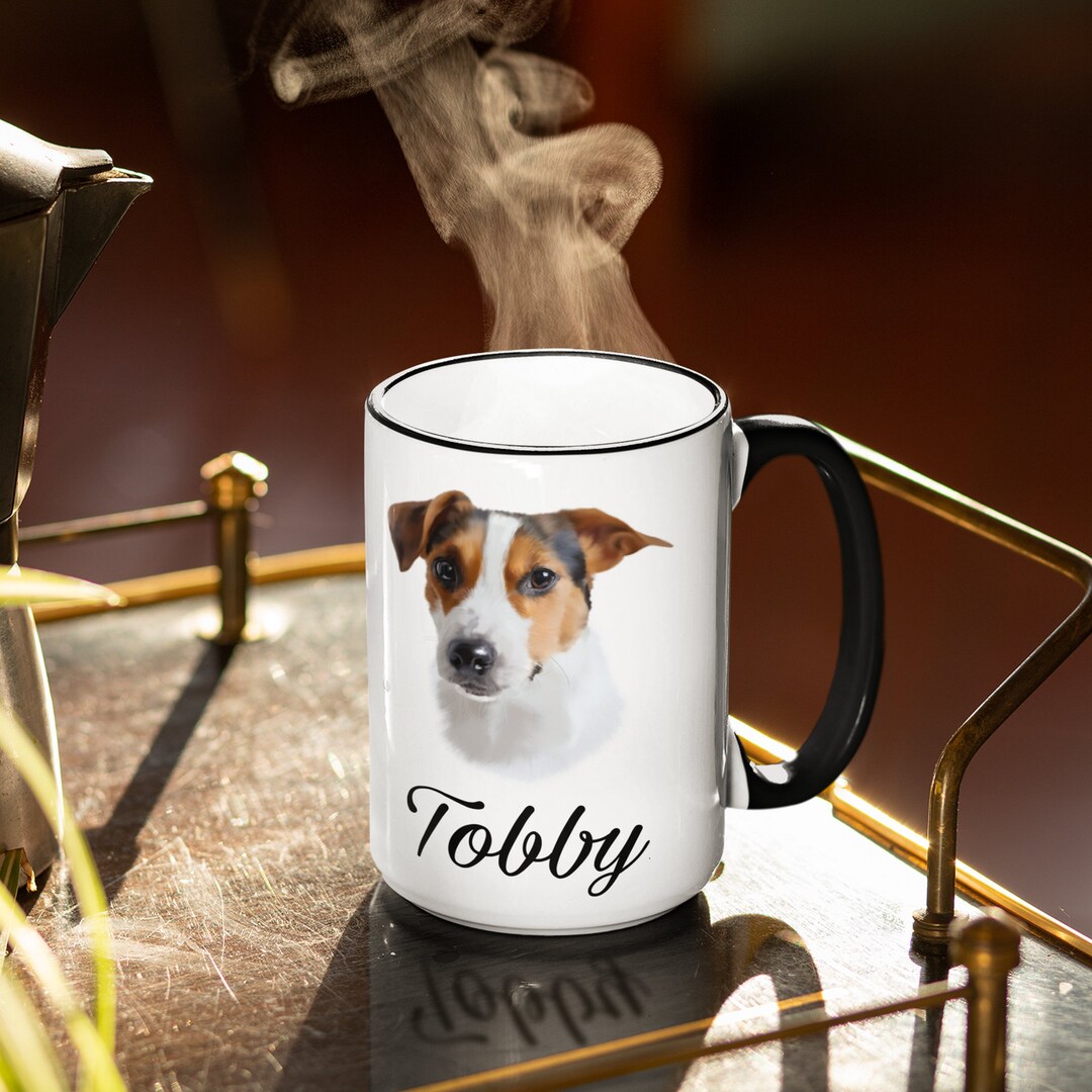 Jack Russell Customizable Mug With Name - Etsy