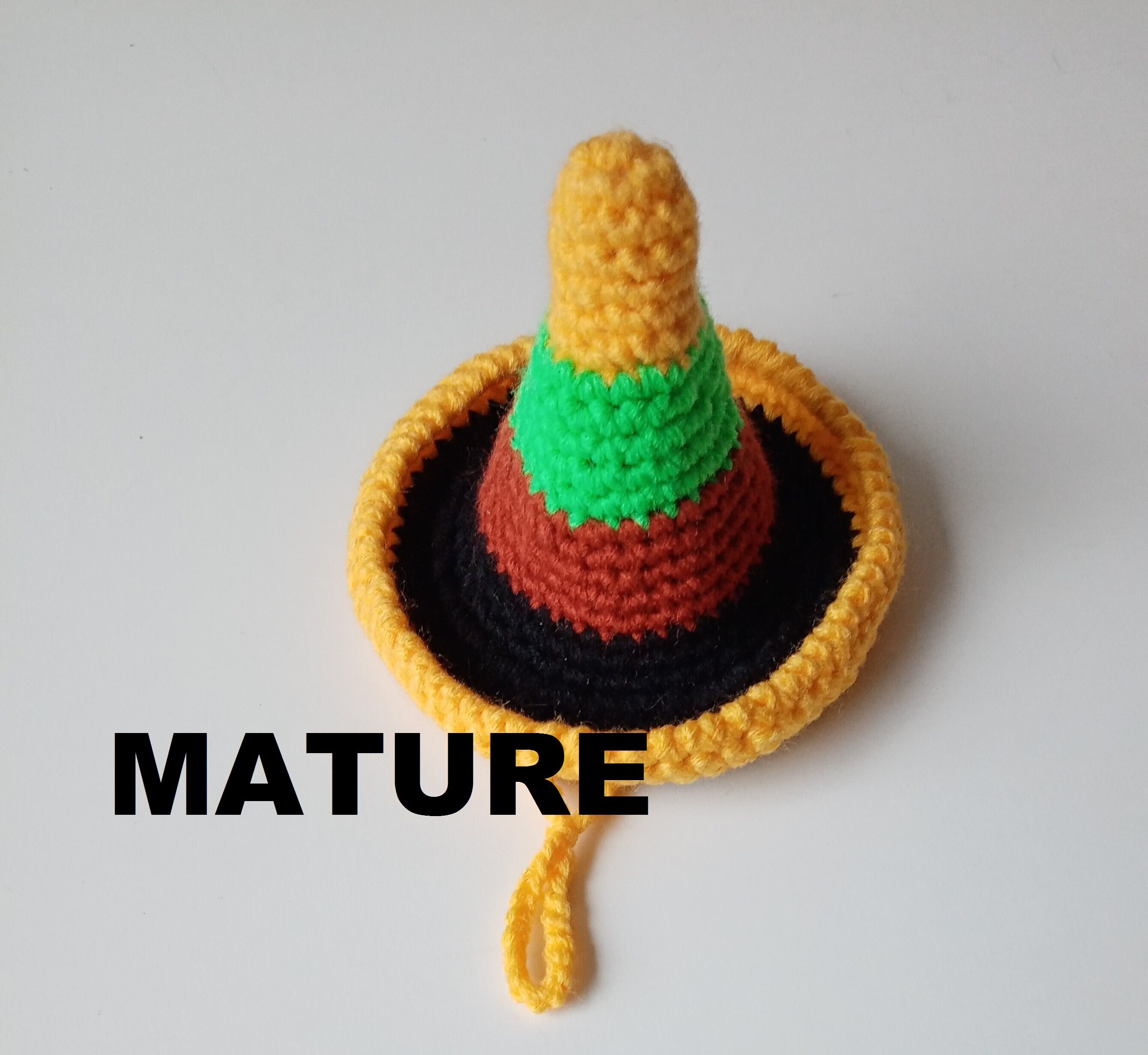 Willy Warmer Hat Crochet Penis Sex Toy Willie Warmer Game An