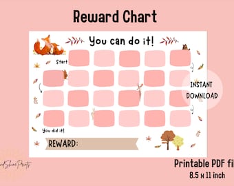 Printable Rainbow Reward Chart | Sunshine Behavior Chart | Kids Routine ...
