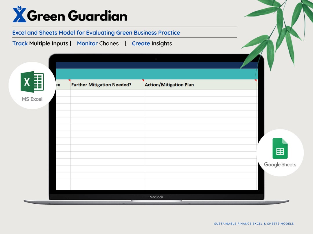 Green Guardian Model - Sustainability Risk Assessment Tool, Evaluate ...