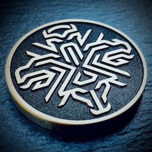 Custom Woodworking Brass Inlay Medallions – Personalized Decorative ...