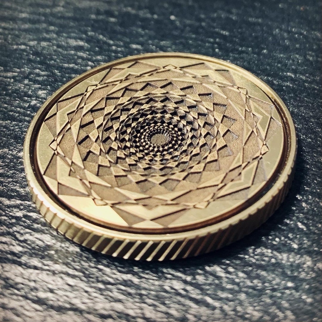 Custom Engraved Brass Challenge Coin: Personalized Gift, Birthday ...