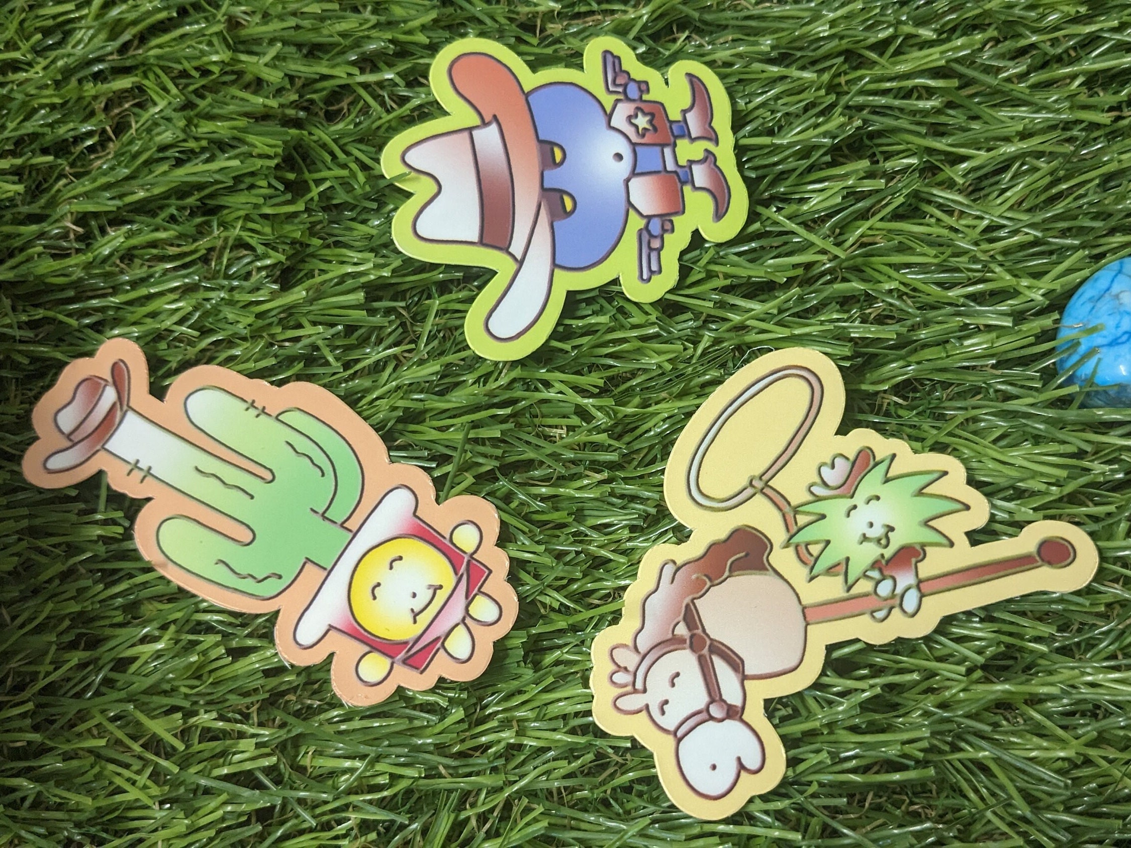 Wild West Sticker Pack // Cute Kawaii Kitsch Unique - Etsy