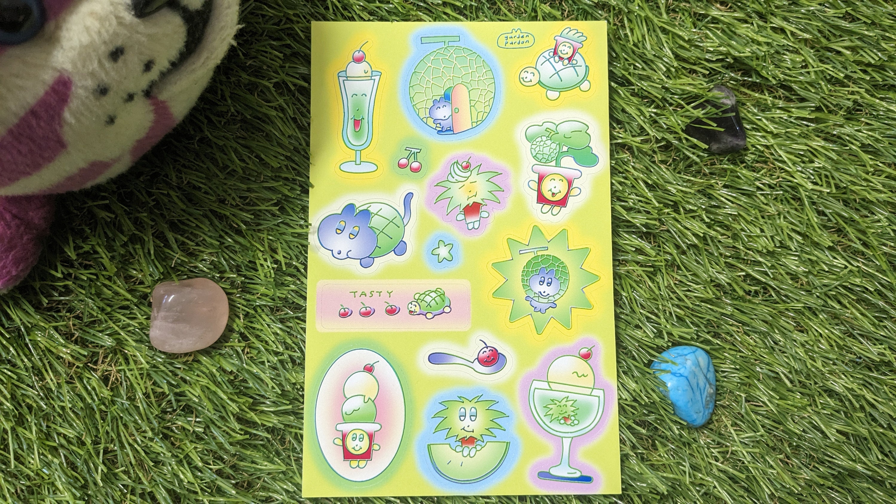 Melon Soda Sticker Sheets // Cute, Kawaii, Kitsch, Unique, Kidcore ...