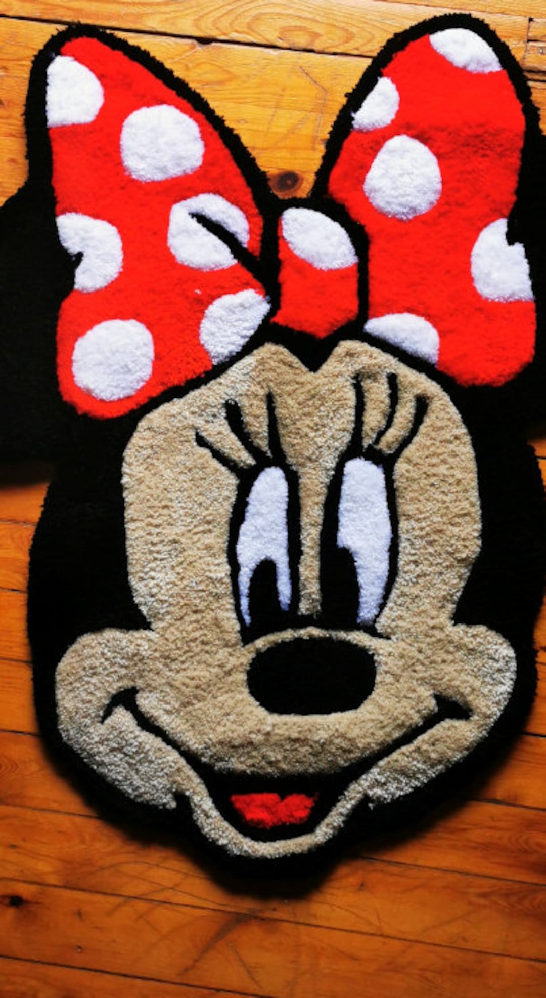 Minnie Mouse - Tufting Rugs Custom Made - Etsy