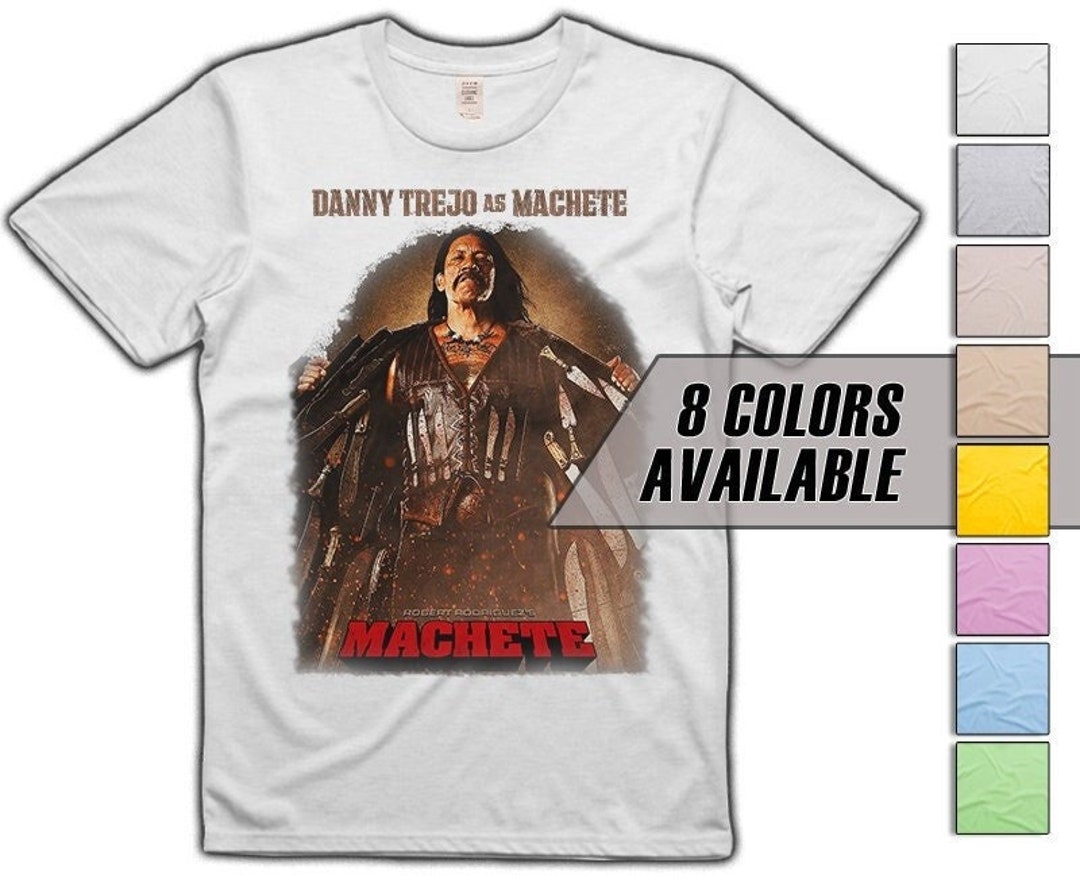 Machete V24 Movie T Shirt 8 Colors 8 Sizes S-5XL Vintage Look Soft ...