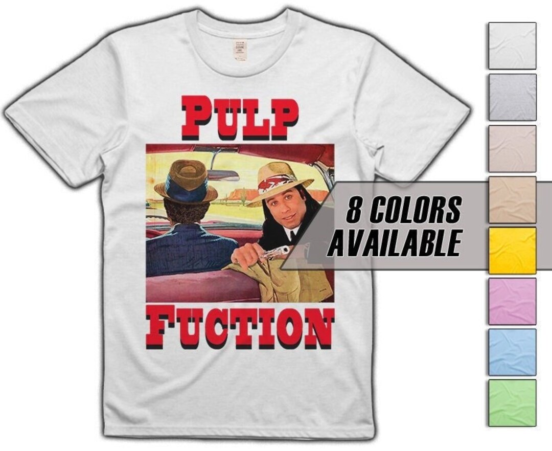 Pulp Fiction V11 Movie T Shirt 8 Colors 8 Sizes S-5XL Vintage - Etsy