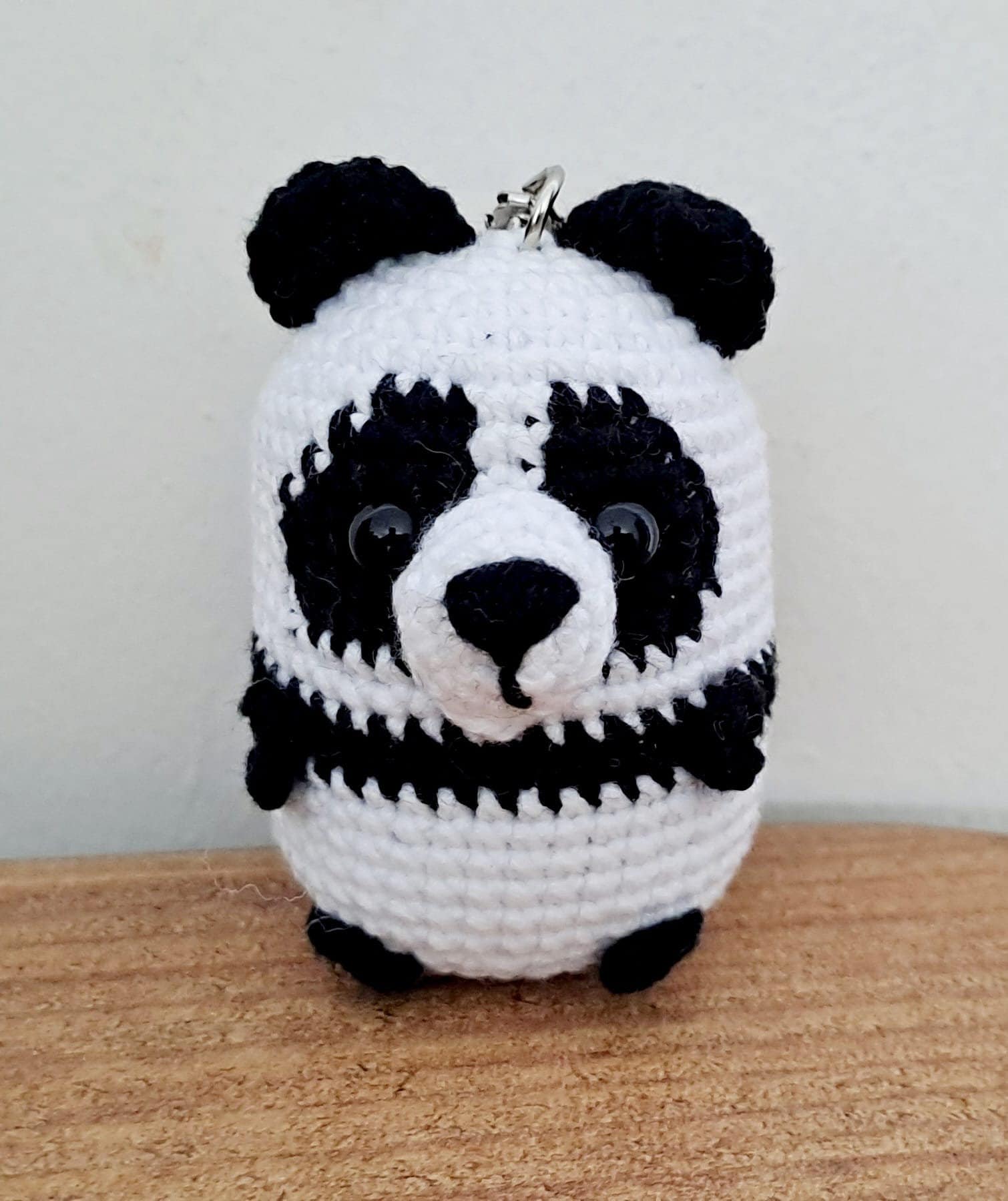 Amigurumi Panda Keychain Crochet Pattern - Etsy