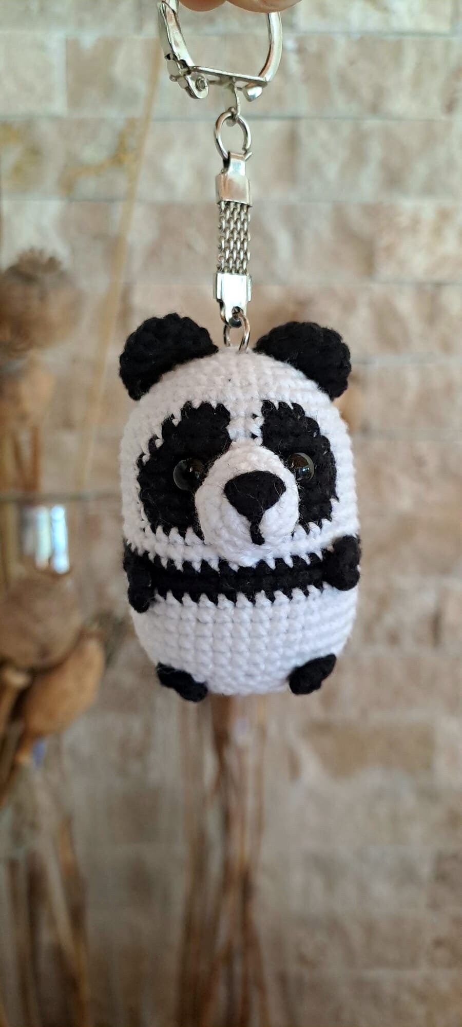 Amigurumi Panda Keychain Crochet Pattern - Etsy