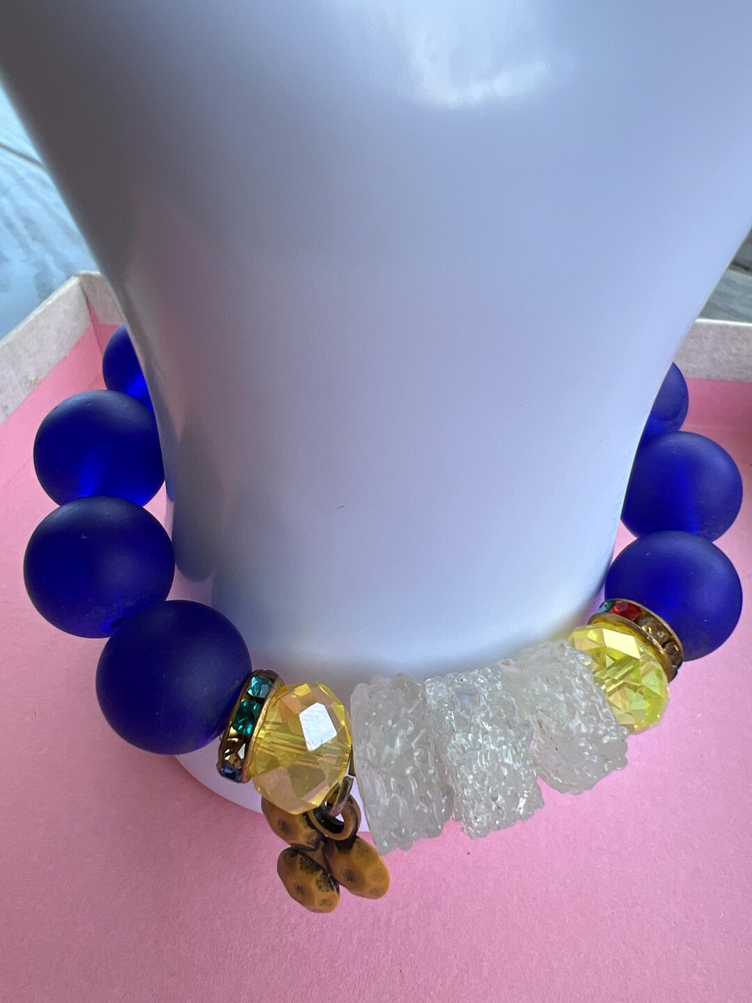 Pendant Wrist Glass Beads - Etsy