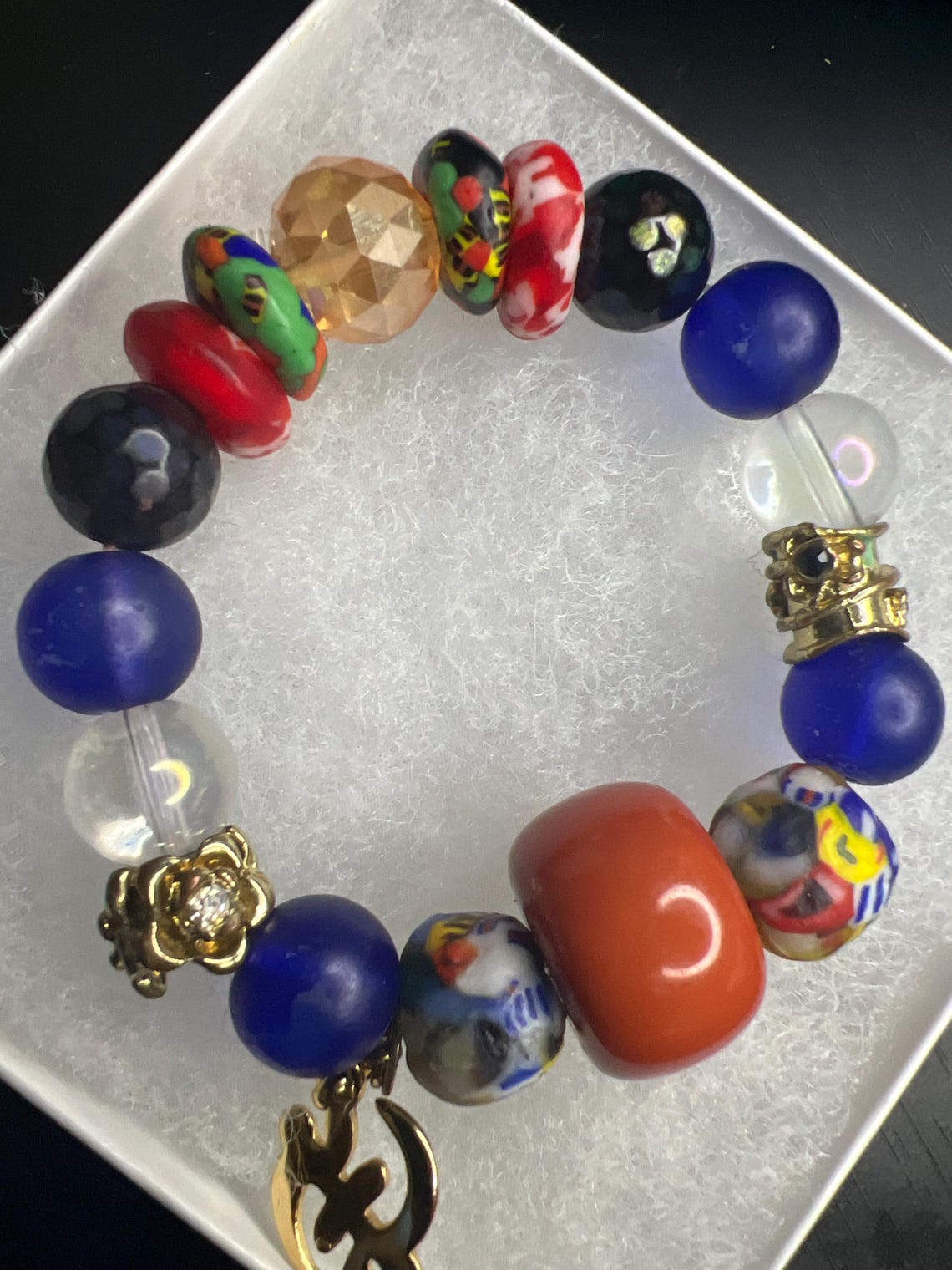 The Ghanaian Gye-nyame Pendant Wrist Beads - Etsy