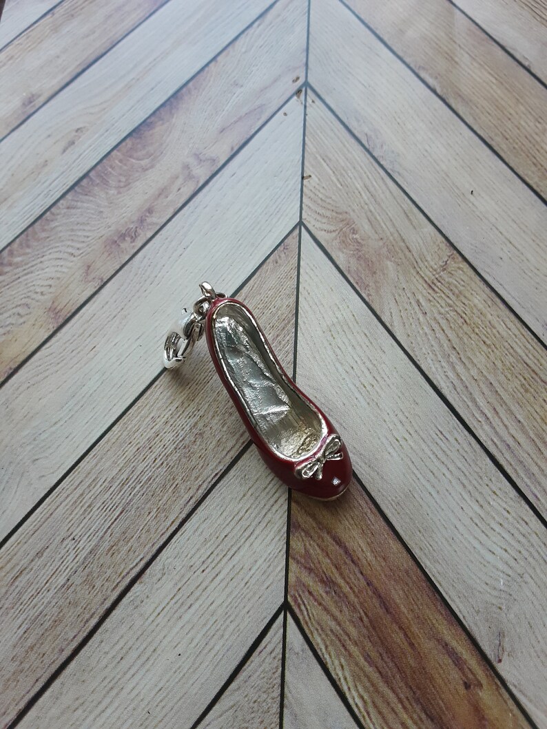 Ruby Red High Heel Shoe Clip Charm - Etsy