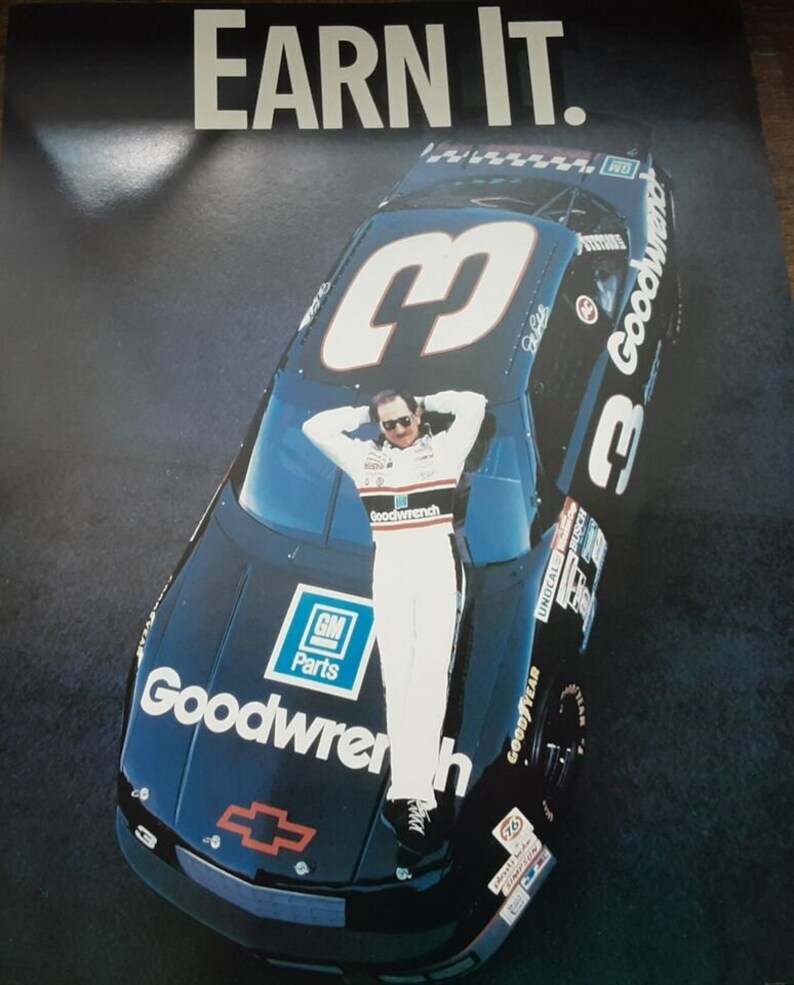 Vintage Dale Earnhardt Pictures (6 Pictures Total) NASCAR - Etsy