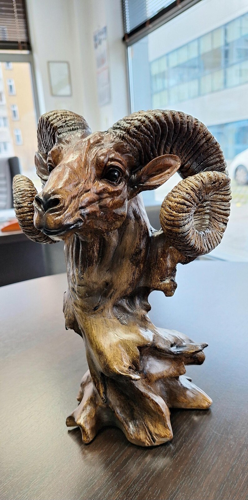 Ram Head Resin Aries Statue | the Ram Bust | Home Decoration Home ...