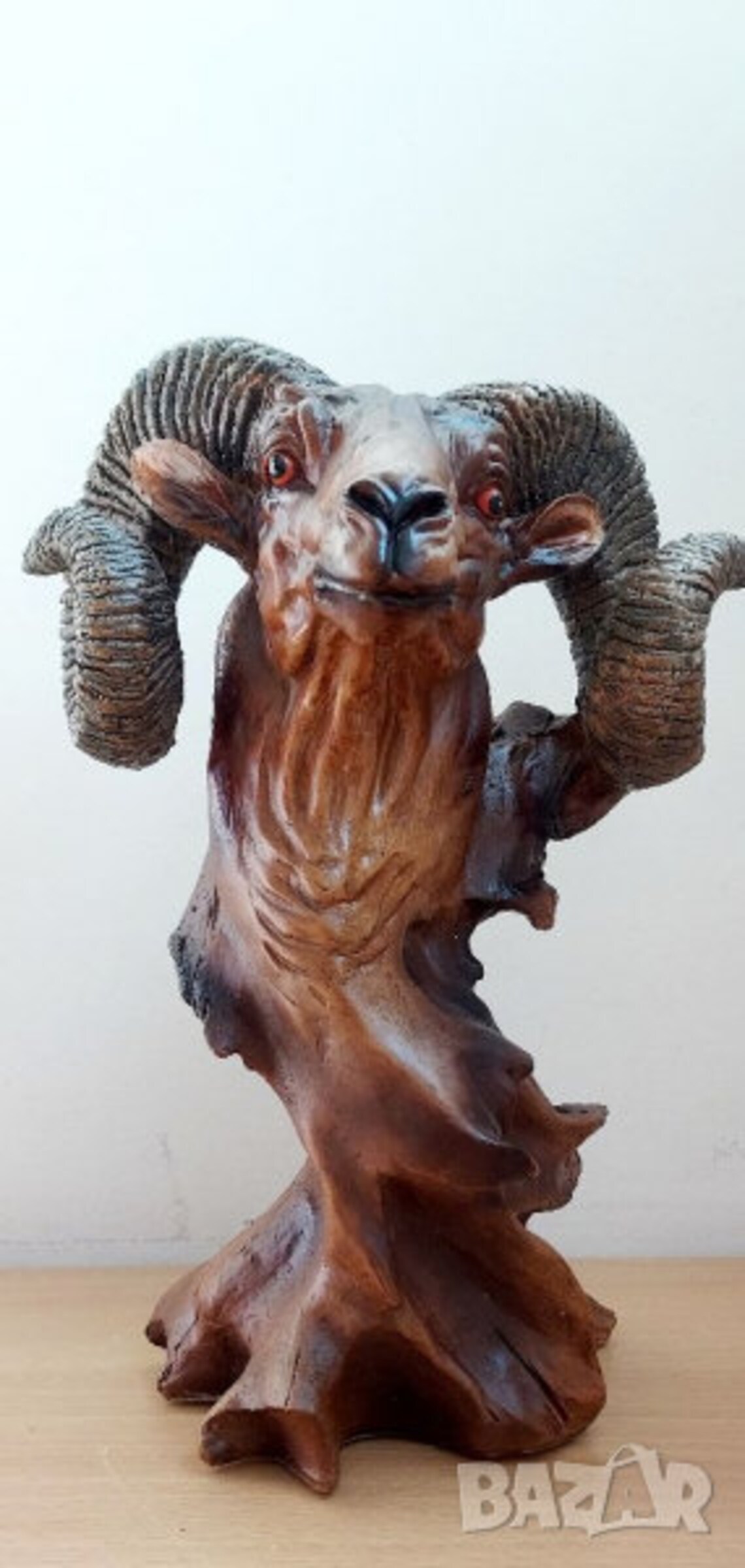 Ram Head Resin Aries Statue | the Ram Bust | Home Decoration Home ...