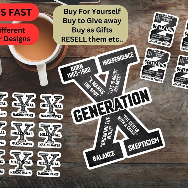 Gen Z Sticker - Etsy