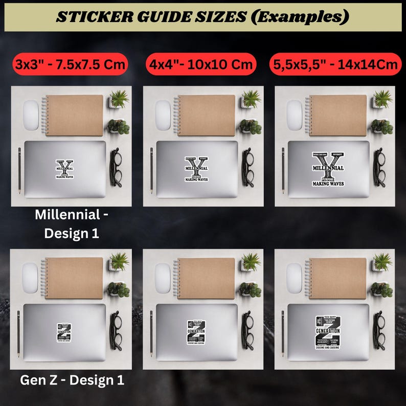 Generation Stickers, Choose Your Generation: Gen X, Gen Y Aka ...