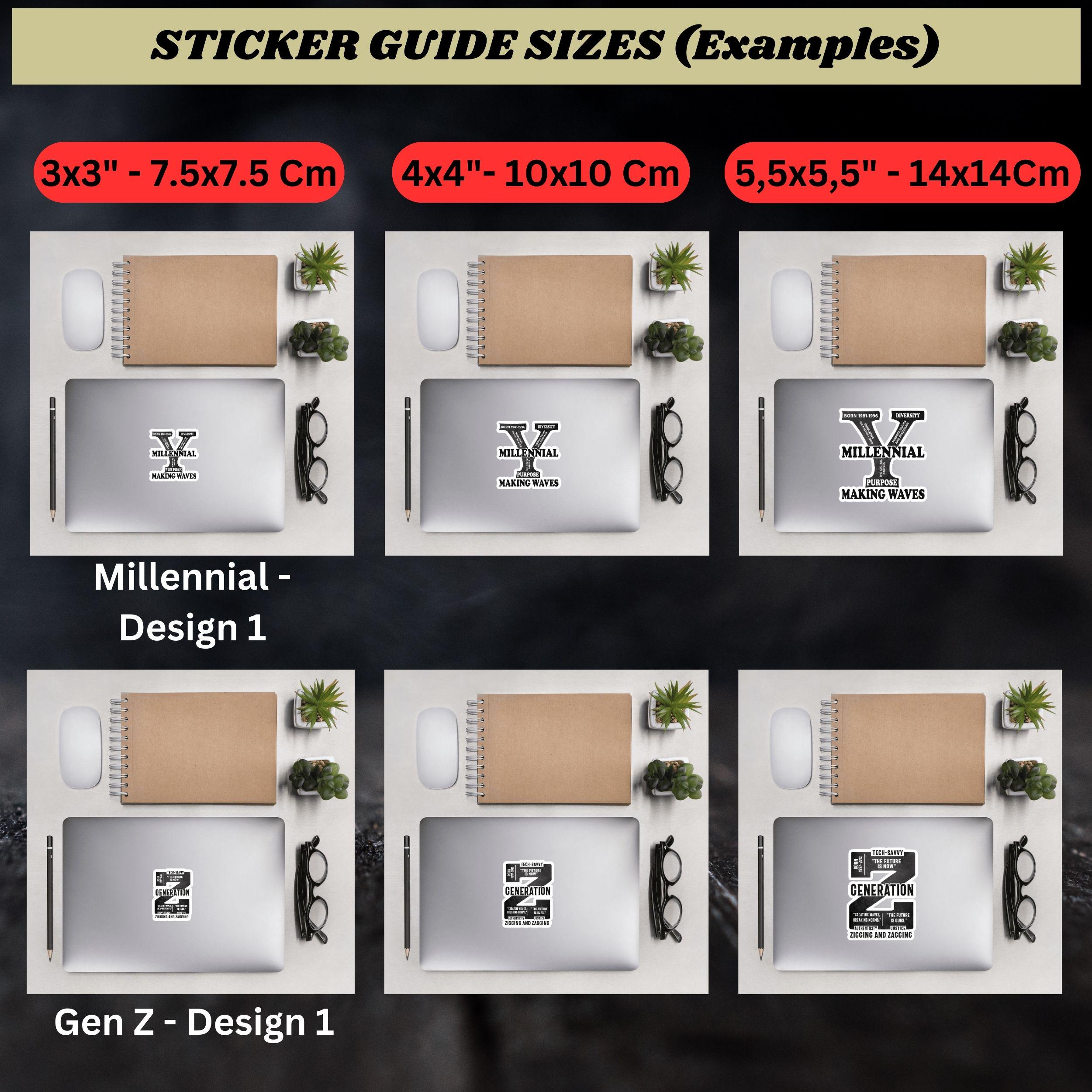 Generation Stickers, Choose Your Generation: Gen X, Gen Y Aka ...