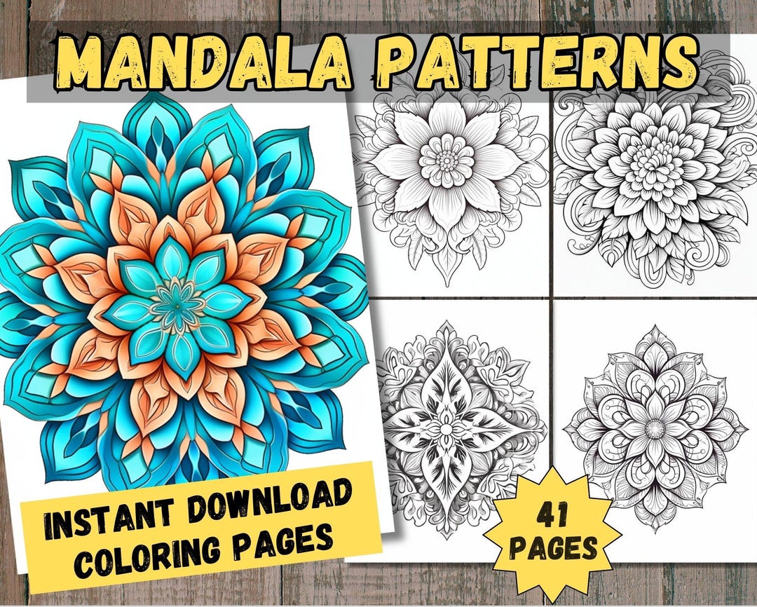 Coloring Pages, Mandala Patterns Coloring Pages, Relaxing Artistic ...