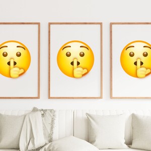 Shut up Emoji Design Digital for Fun - Etsy